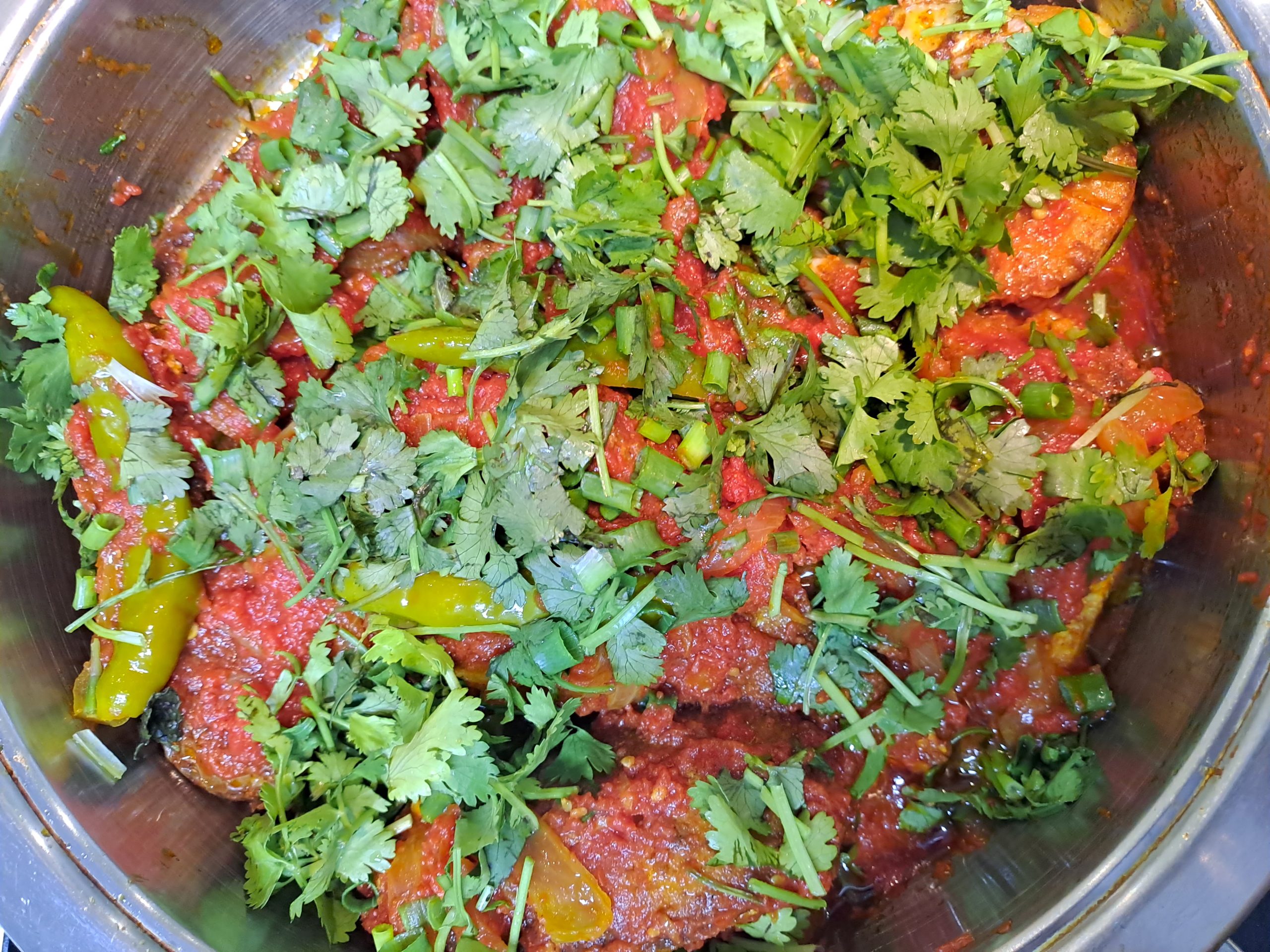 Spicy And Delicious Fried Line Fish With Tomato Chutney - Impressive ...