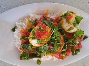 Delicious Dried Fish Chutney Served with Boiled Eggs - Impressive Blogger